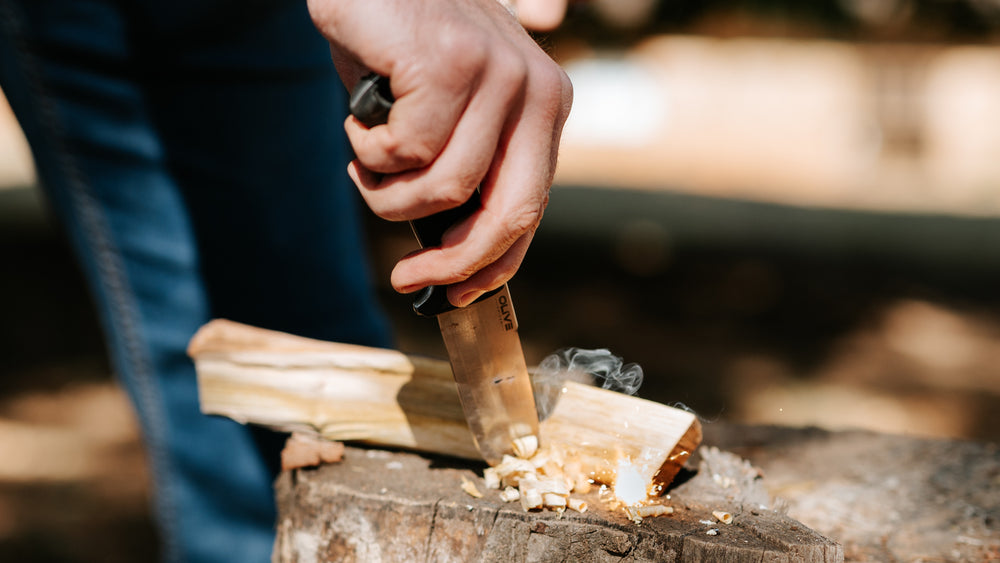 Making Fire With Your Arbor Knife: A Comprehensive Guide – Olive Knives